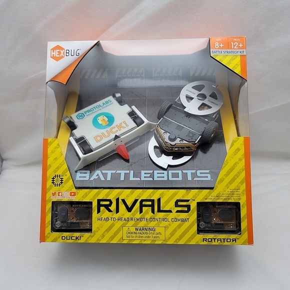 Hexbug | Toys | Hexbug Battlebots Rivals 5 Duck Rotator Battle | Poshmark